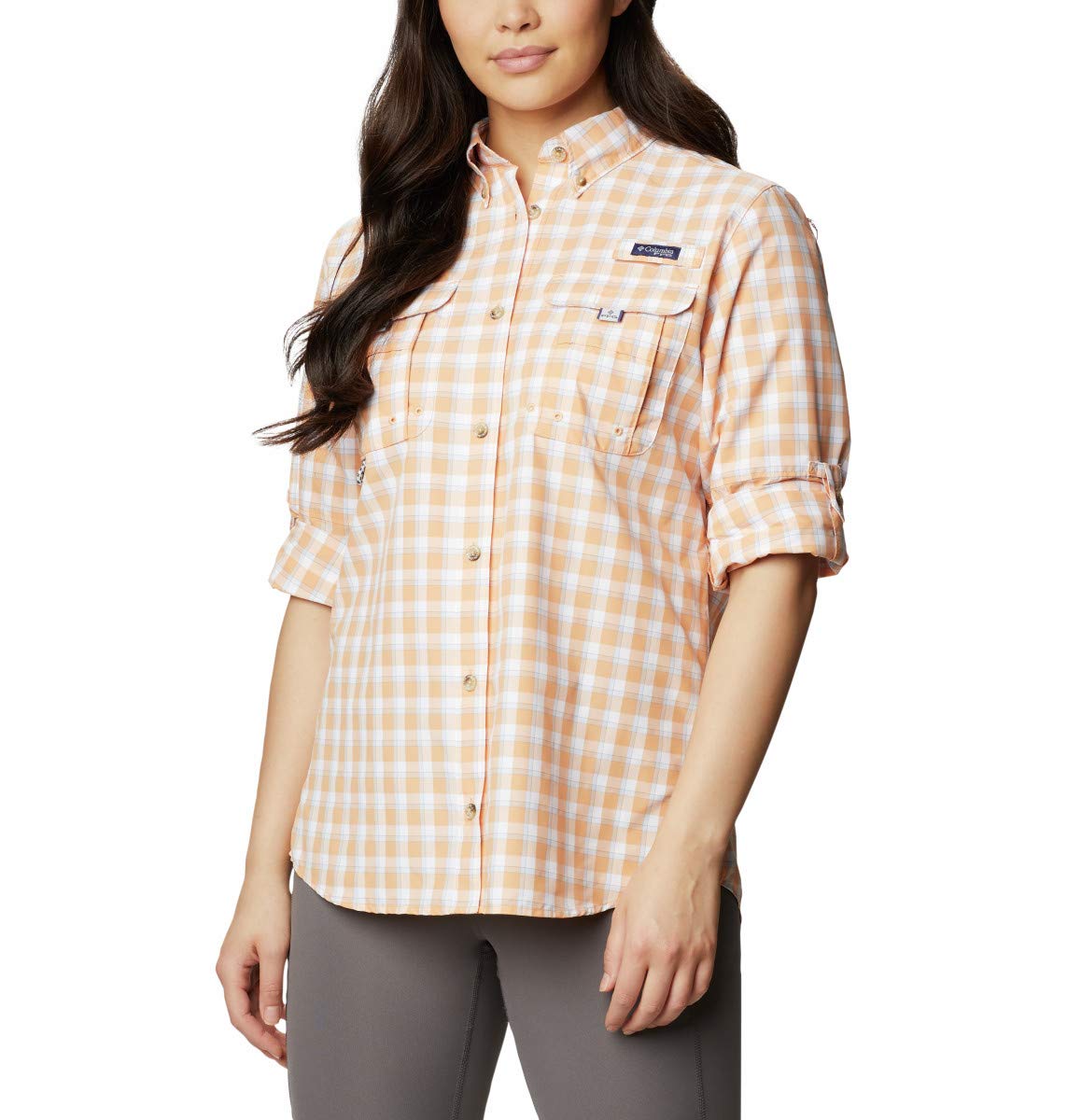 Columbia Women's Super Bahama Long Sleeve Shirt, Quick Dry