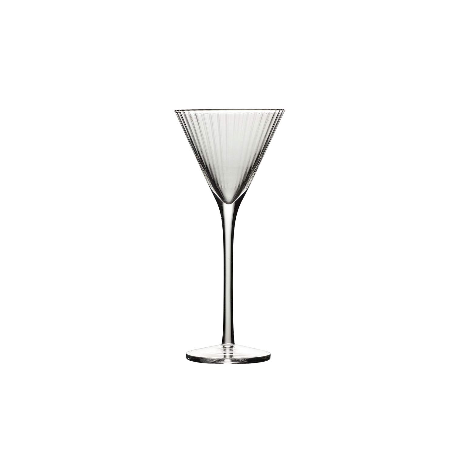 Degustation Tall Stemmed Cordial Glasses 2.5 Ounces, Set of 4 Assorted Shapes, Clear