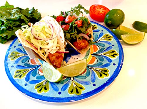 Taco Holder 4 Pack with Handles - Taco Holders - Taco Stand - with Free Recipe Ideas - Taco Rack - Stainless Steel Taco Holder (4 Pack with Handles)