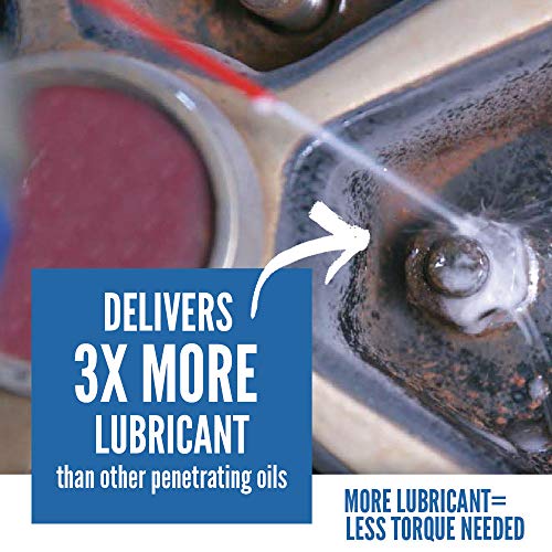 Free All Rust Eater Deep Penetrating Oil, Loosen Rusty Nuts & Bolts, Screws, Clamps, Pipes, 1.5 oz. Aerosol