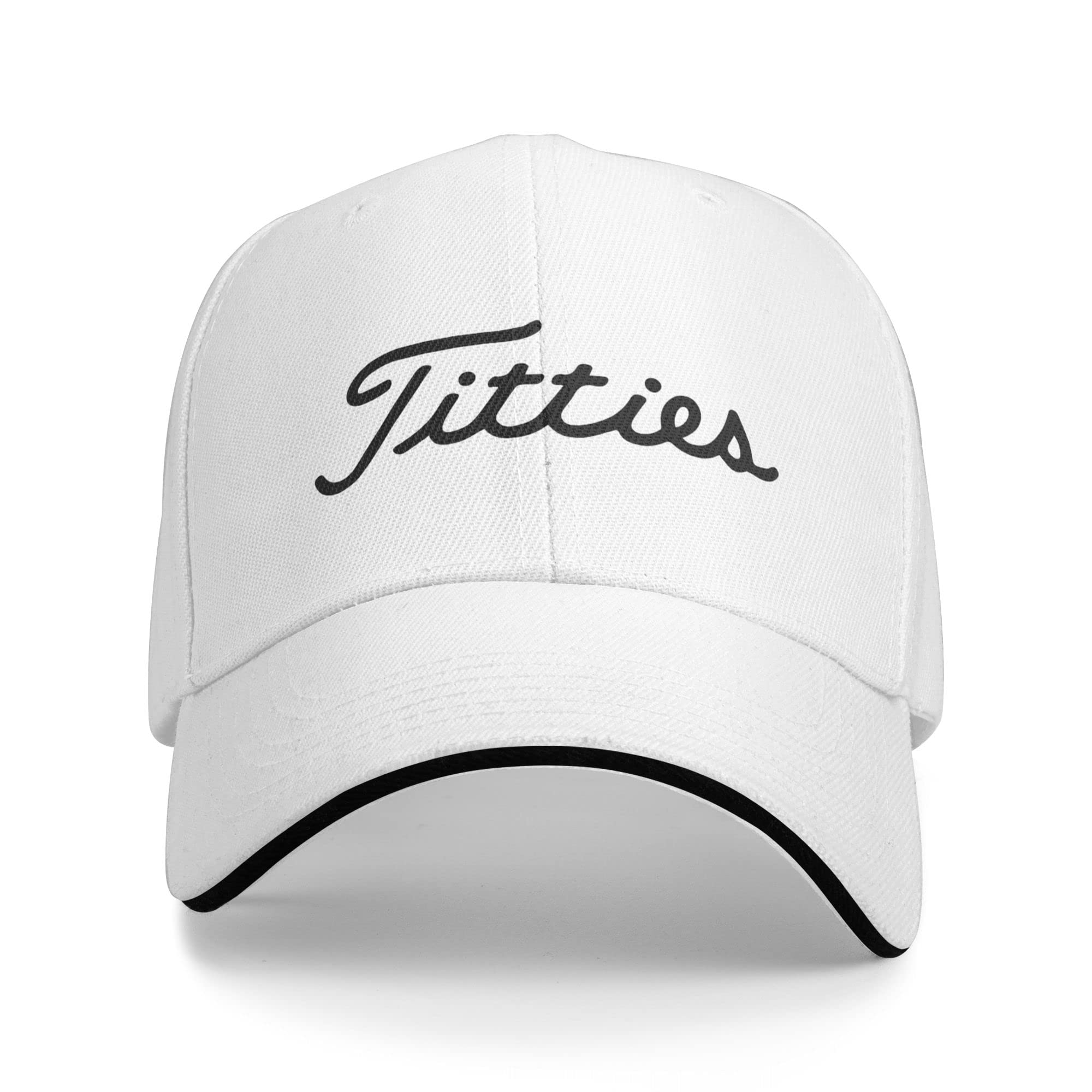 DEUNAHOS Titties Hat Trucker Hat Adjustable Baseball Cap Mesh Cap for Unisex