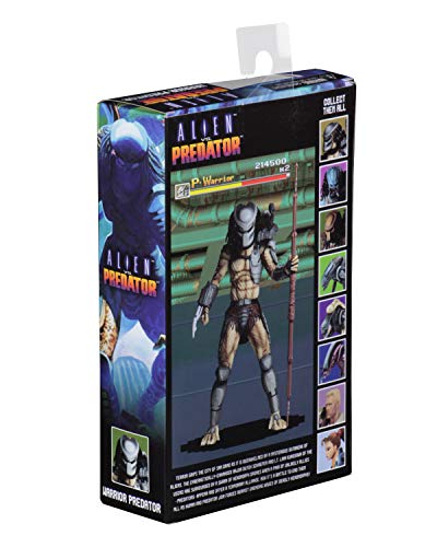 NECA - Alien vs Predator (Arcade Appearance) - 7" Scale Action Figure - Warrior Predator