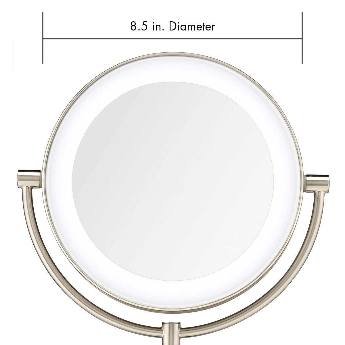 Conair Tabletop Mount Reflections LED Lighted Magnifying Mirror (BE21GD)