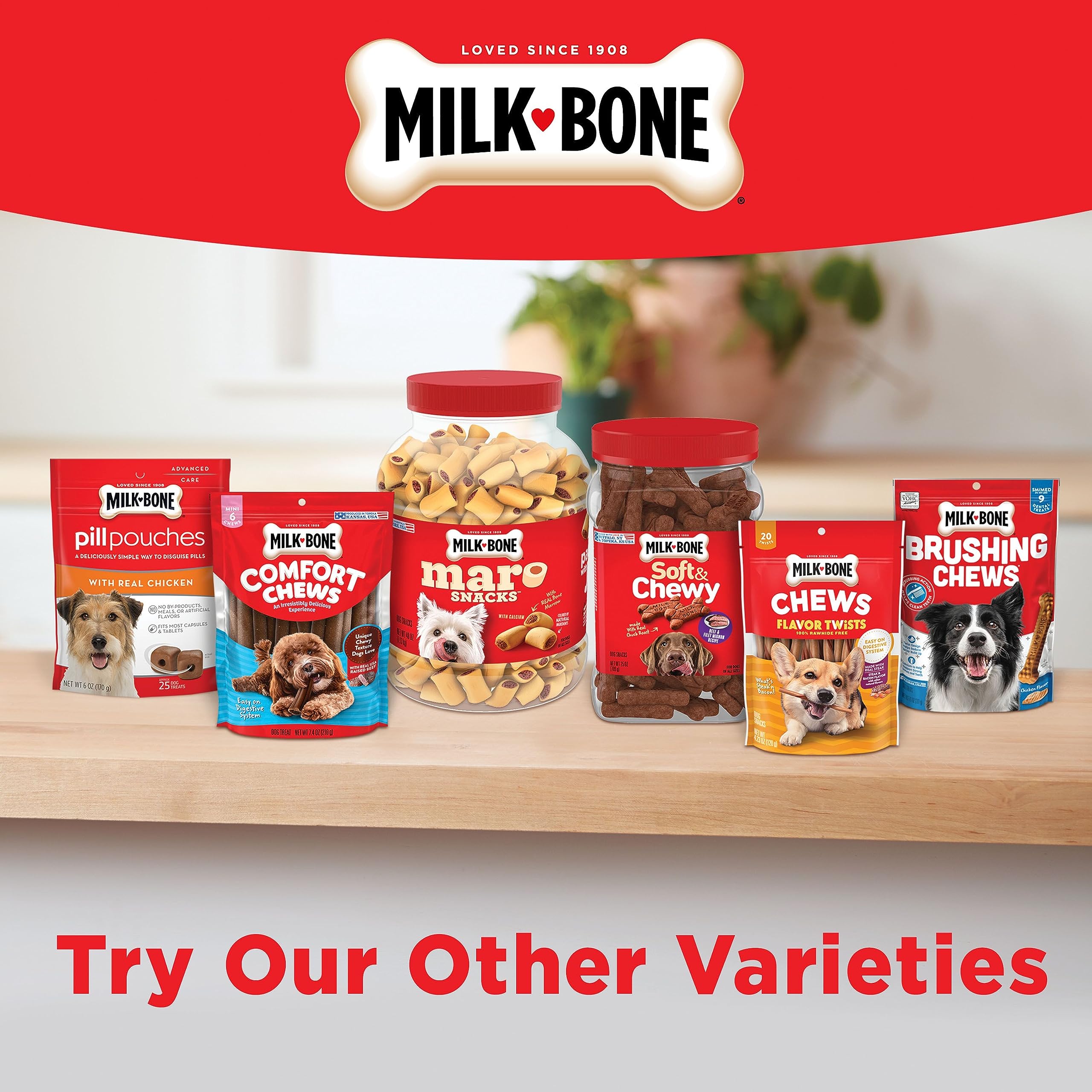 Milk-Bone Mini's Original Dog Biscuits, 15 Ounce (Pack of 6)