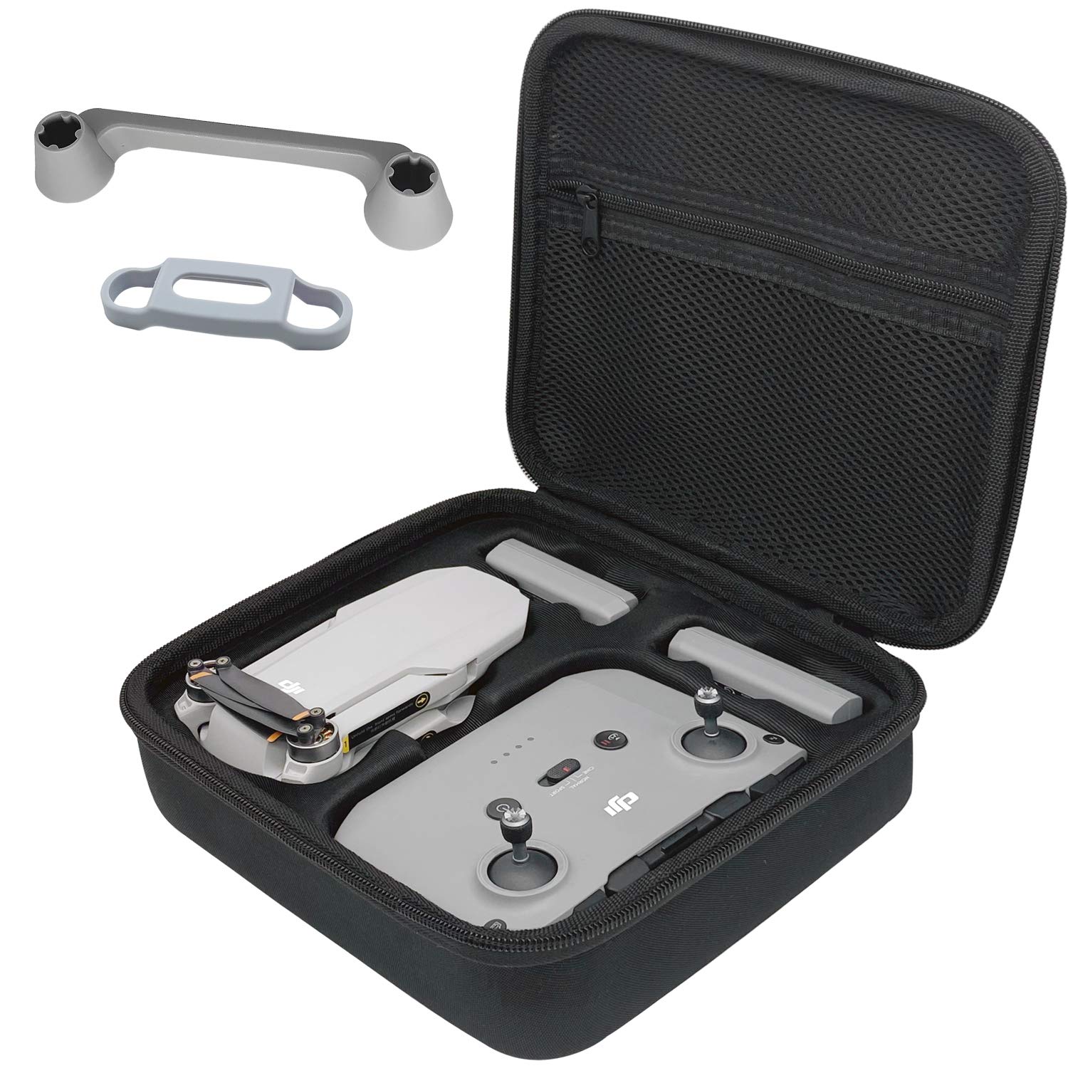SKYWARDTEL Carrying Case for DJI Mini 2/Mini 4K Drone Case Hard Shell Storage Bag Compatible with DJI Mini 2 Drone and Other Accessories with Propeller Protectors and Control Stick Cove