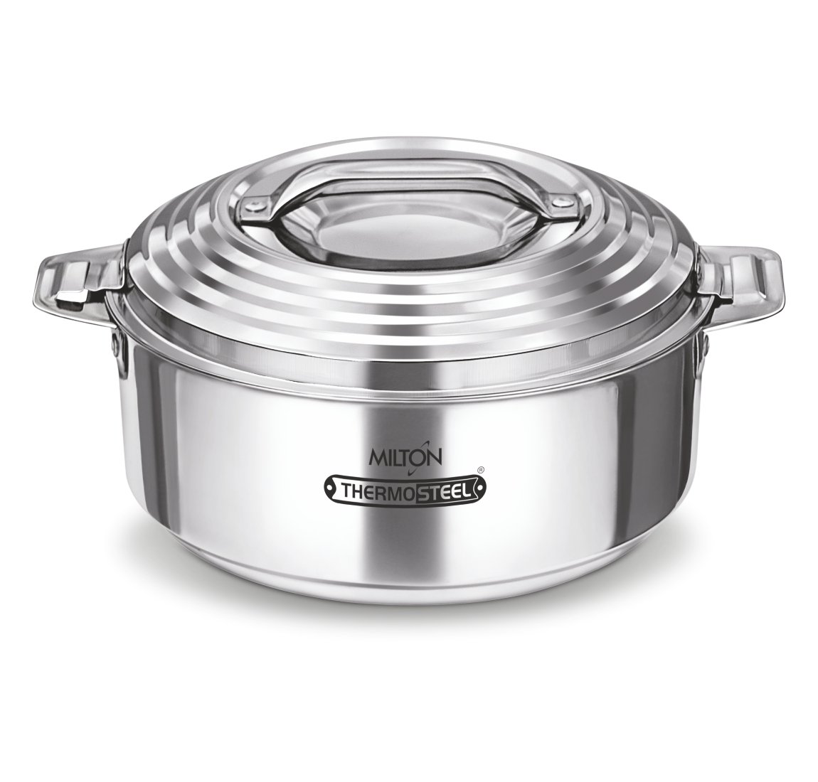 MILTON GALAXIA 10000 Stainless Steel Casseroles, (8250 ml, Silver)