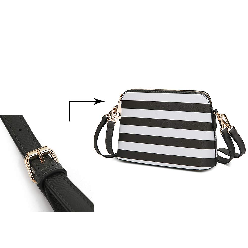 MKF Crossbody Bag for Women β PU Leather Pocketbook Handbag β Designer Side Messenger Purse, Shoulder Crossover Light Beige