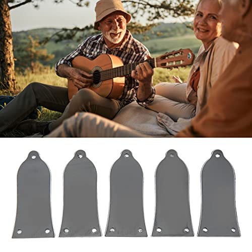 Electric Guitar Truss Rod Cover, Easy To Install 5PCS High Toughness Compact Size Good Protection Plastic Truss Cover Plates for Musical Instruments