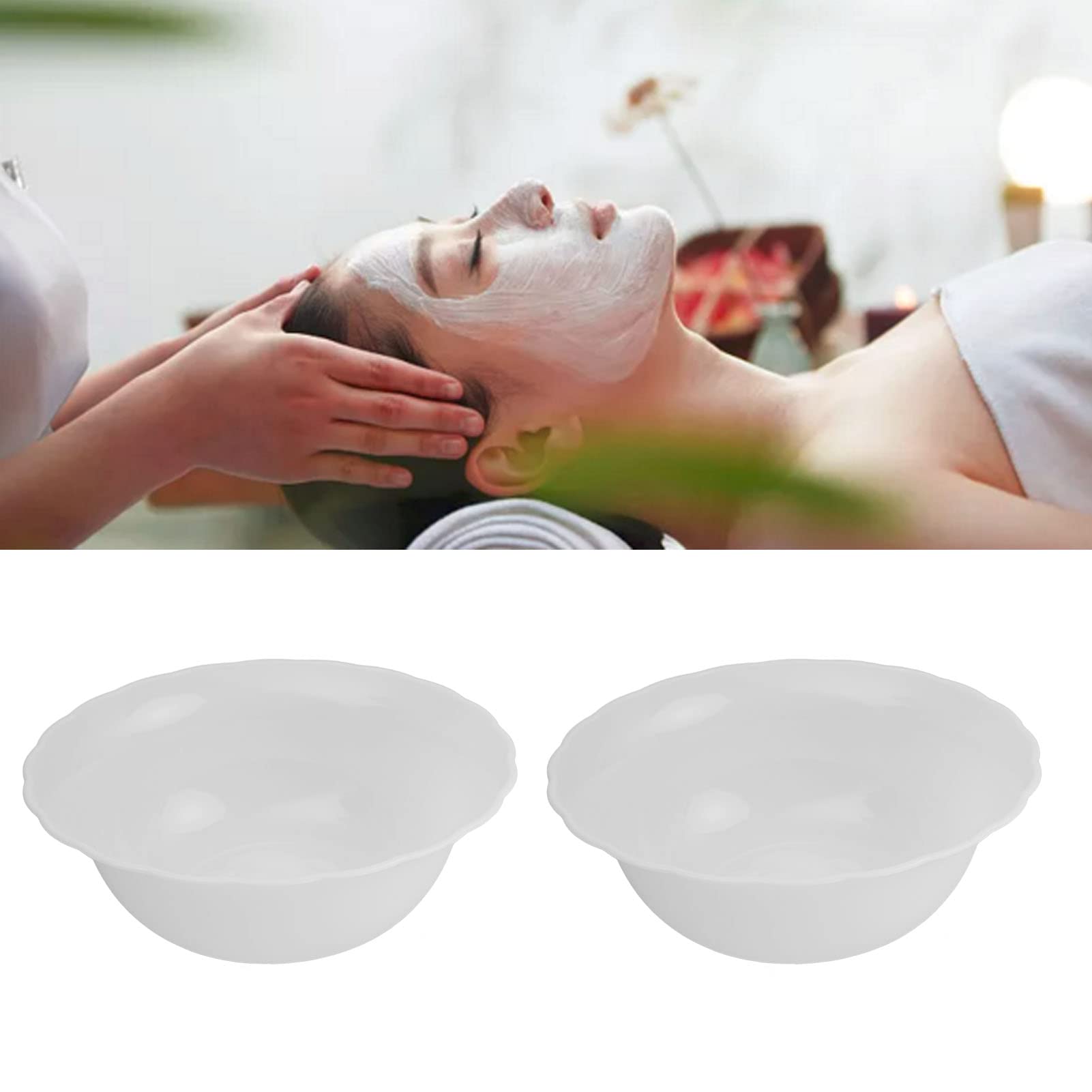 Face Wash Basin, Wash Basin Professional Plastic Portable Stylish Elegant for Beauty Salon for Skin Care