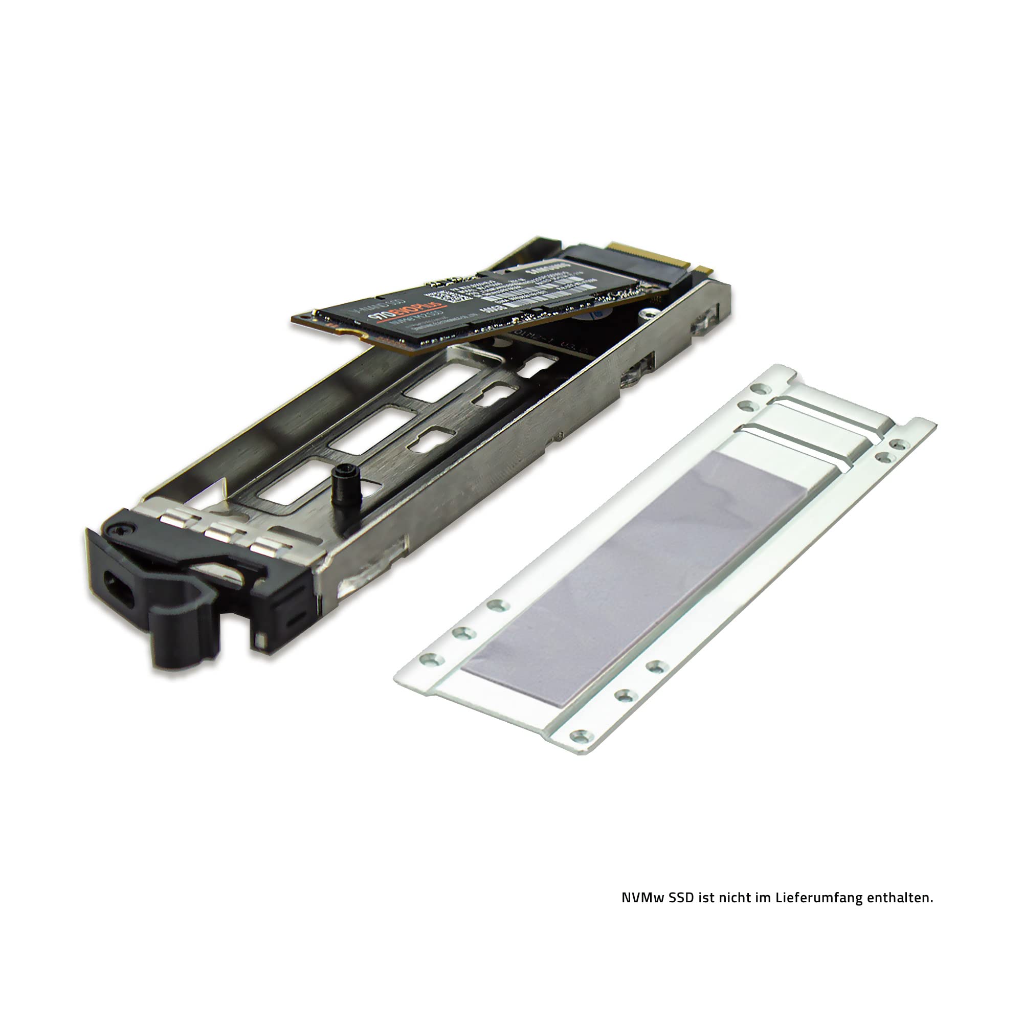FANTEC NVMePCIe TR-1, PCIe 3.0-4.0 x4 NVNe SSD Internal PC Mounting Frame Adapter Card, 2515