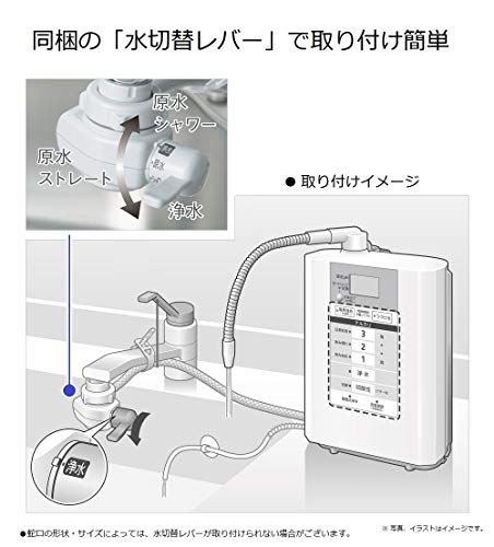 Panasonic Alkaline Ionized Water Charger Pearl White TK β AS30 β W