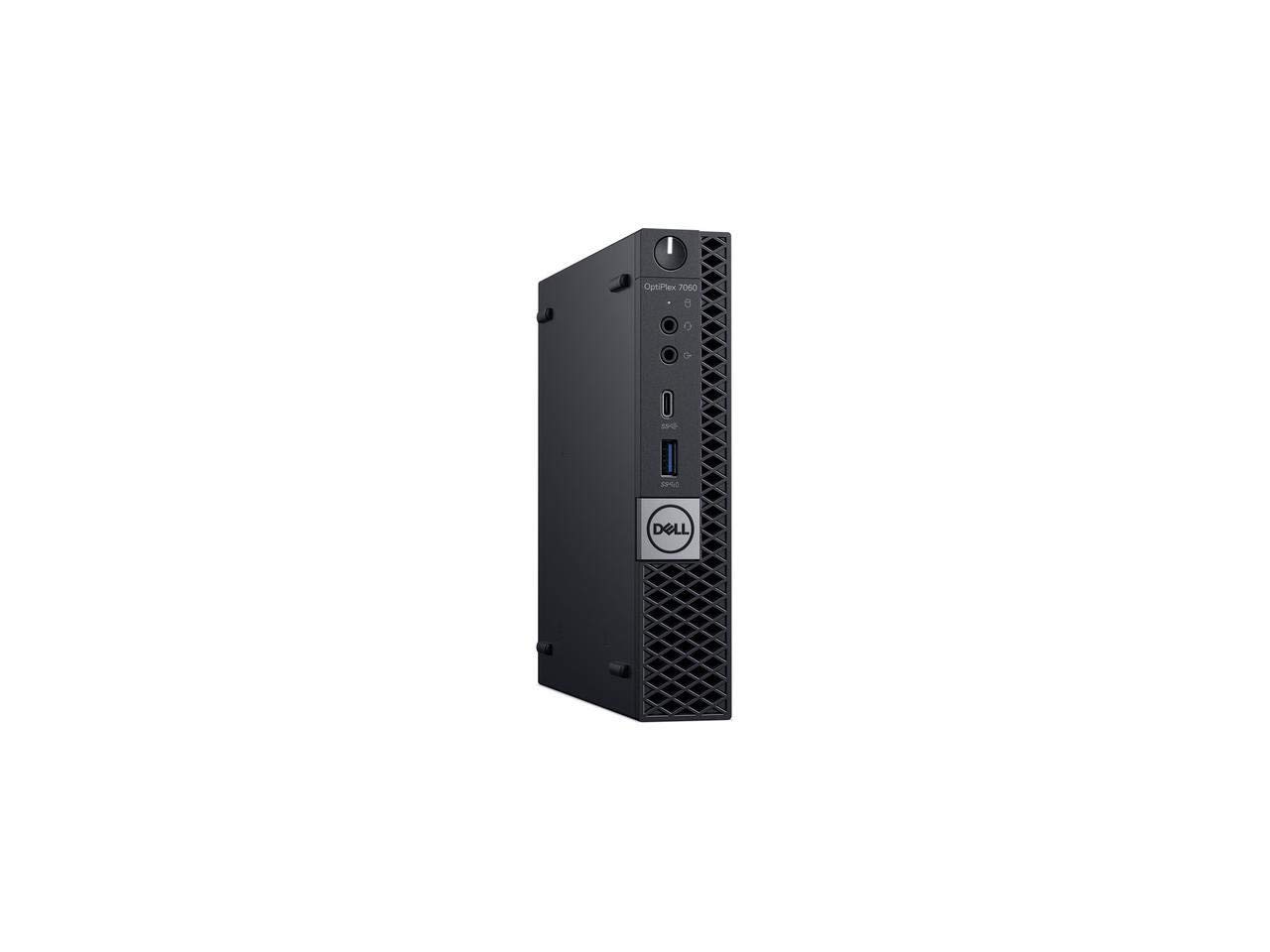Dell OptiPlex 7060 Micro Computer, Intel Hexa Core i5-8500T up to 3.5GHz, 16G DDR4, 512G SSD, Windows 10 Pro 64 Bit-Multi-Language Supports English/Spanish/French(Renewed)