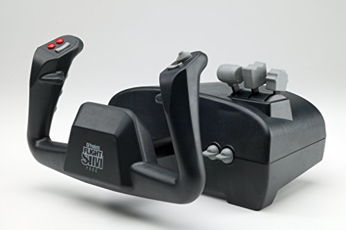 CH Products Flight Sim Yoke USB ( 200-615 ), Black