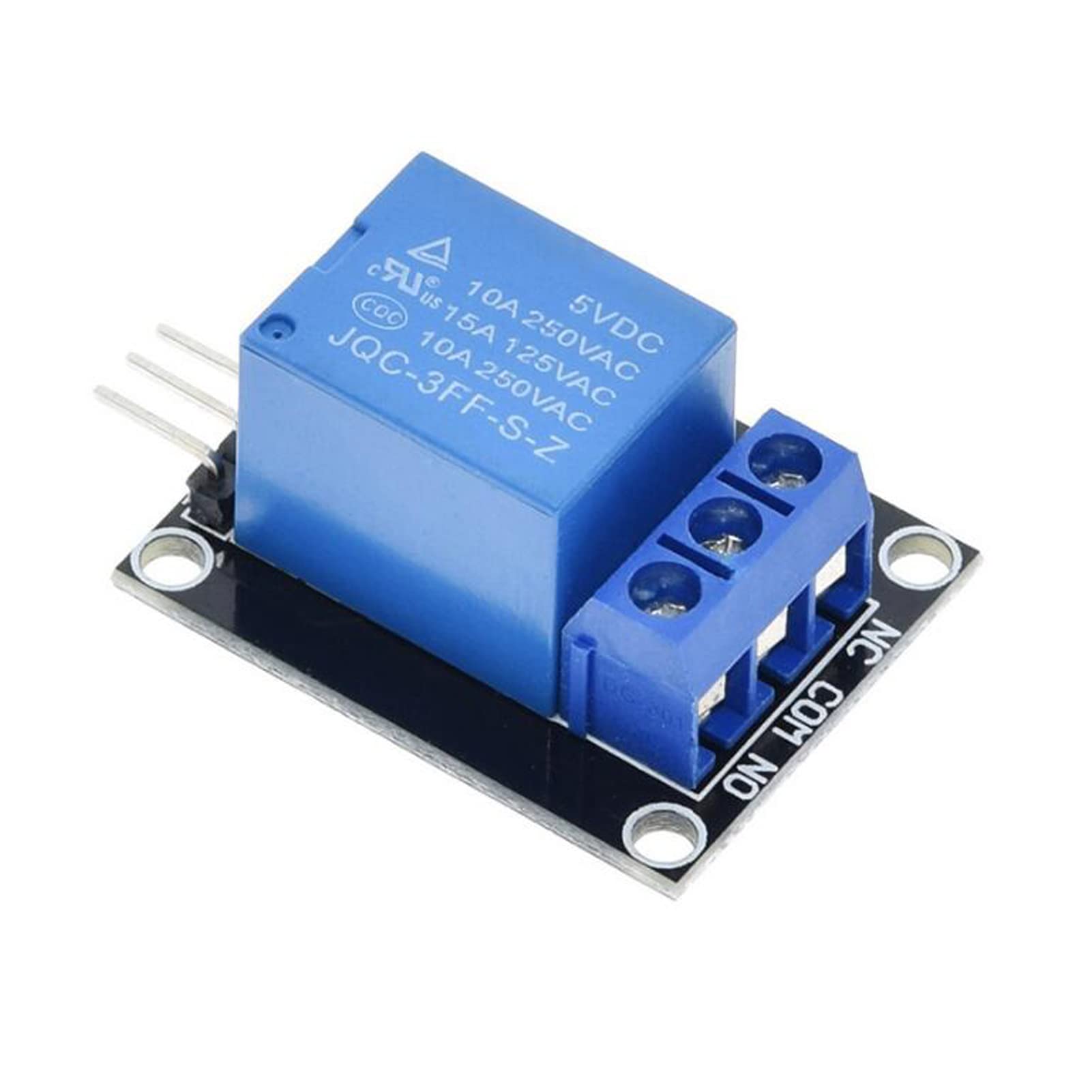 DIANN 10pcs KY-019 5V One Channel Relay Module Board Shield with Cable for PIC AVR DSP ARM
