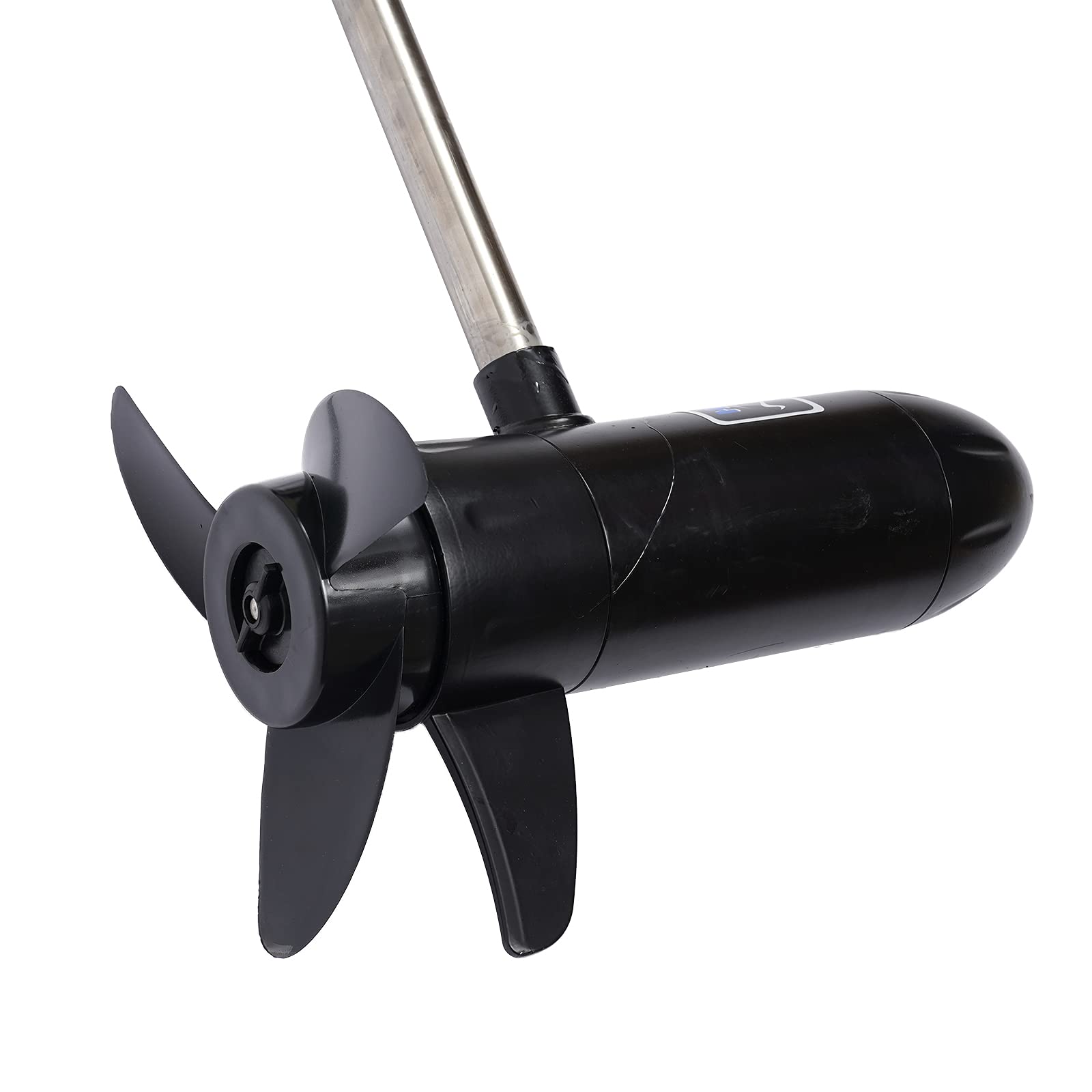 Electric Trolling Motor 12V 65lbs Thrust Transom Mounted with Adjustable Handle Fishing Boat Engine Marine Propeller for Fishing Boats Kayak Inflatable Boat No Battery (65lbs)