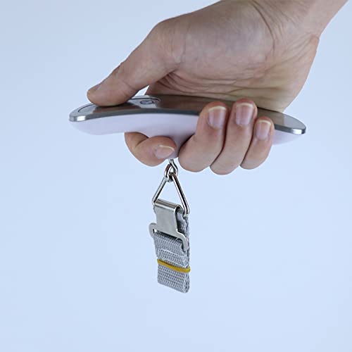 Digital Luggage Scale, Portable Handheld Baggage Scale for Travel, Suitcase Scale with hook,3000g, Battery Included
