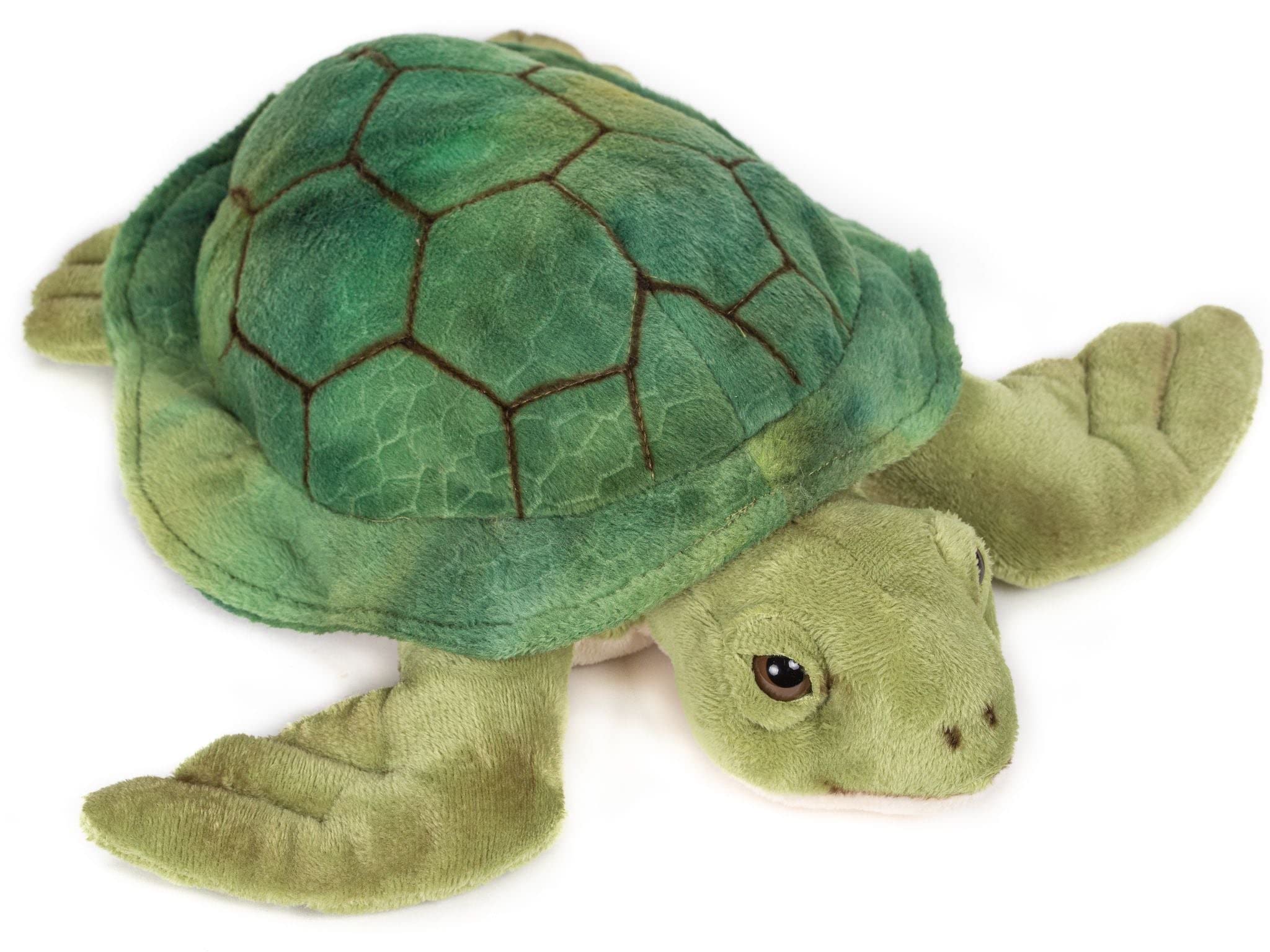 Wildlife Tree 12 Inch Stuffed Sea Turtle Plush Floppy Animal Kingdom Collection