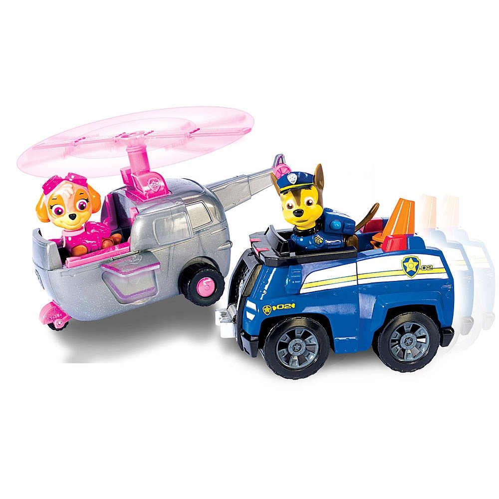Paw Patrol Adventure Bay Rescue Animal Rescue Set, Chase & Skye