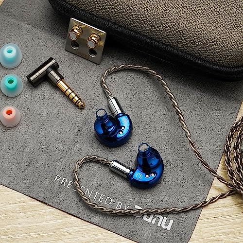 HiFiGo DUNU Falcon Ultra 1DD in-Ear Monitors, Upgraded Single Dynamic Driver with Magnesium Alloy Diaphragm IEMs in-Ear Earphones (Klein Blue)