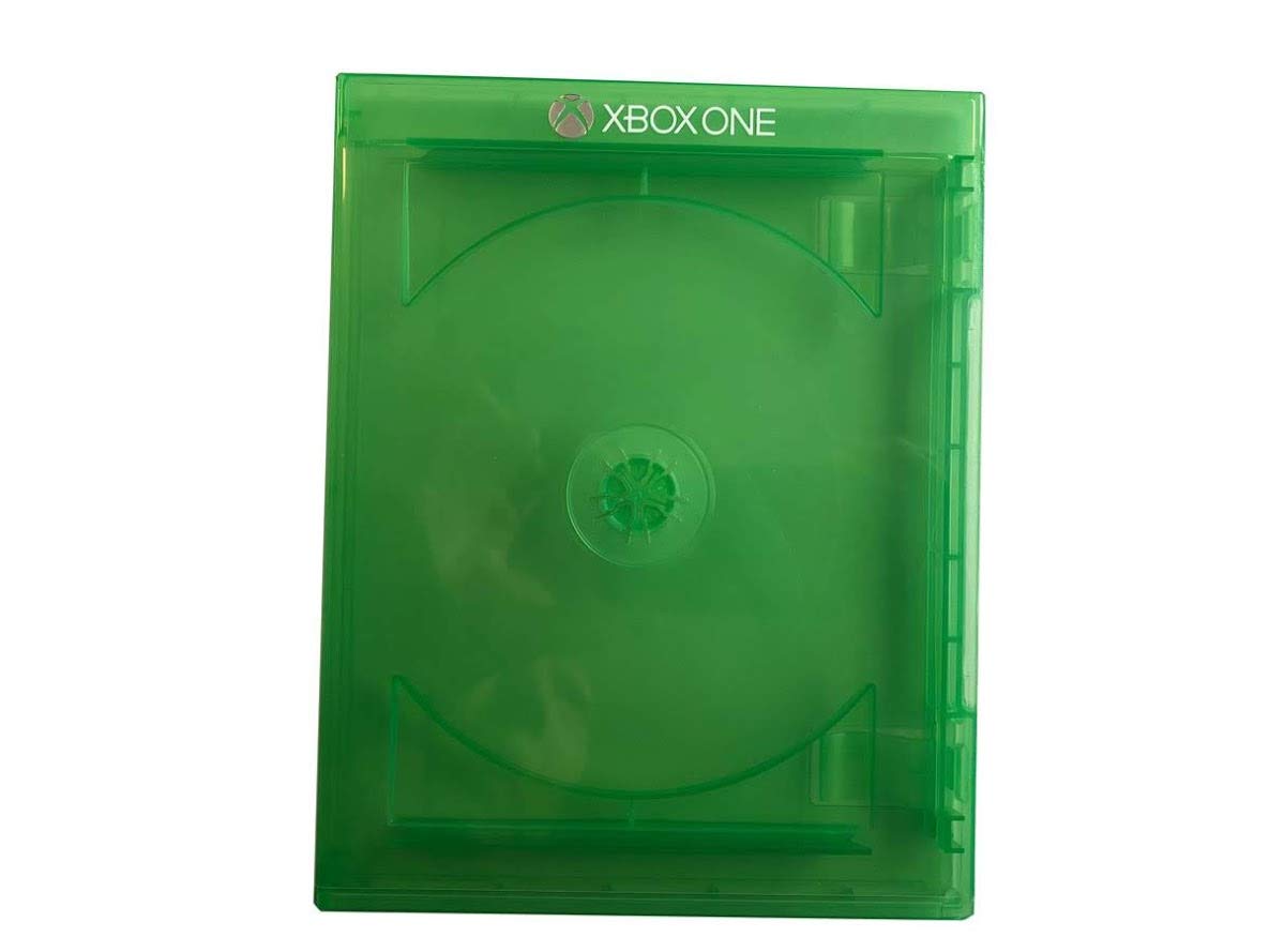 New Premium MegaDisc 1 Empty Green Transparent Game DVD Blu-Ray case Replacement Box Holder