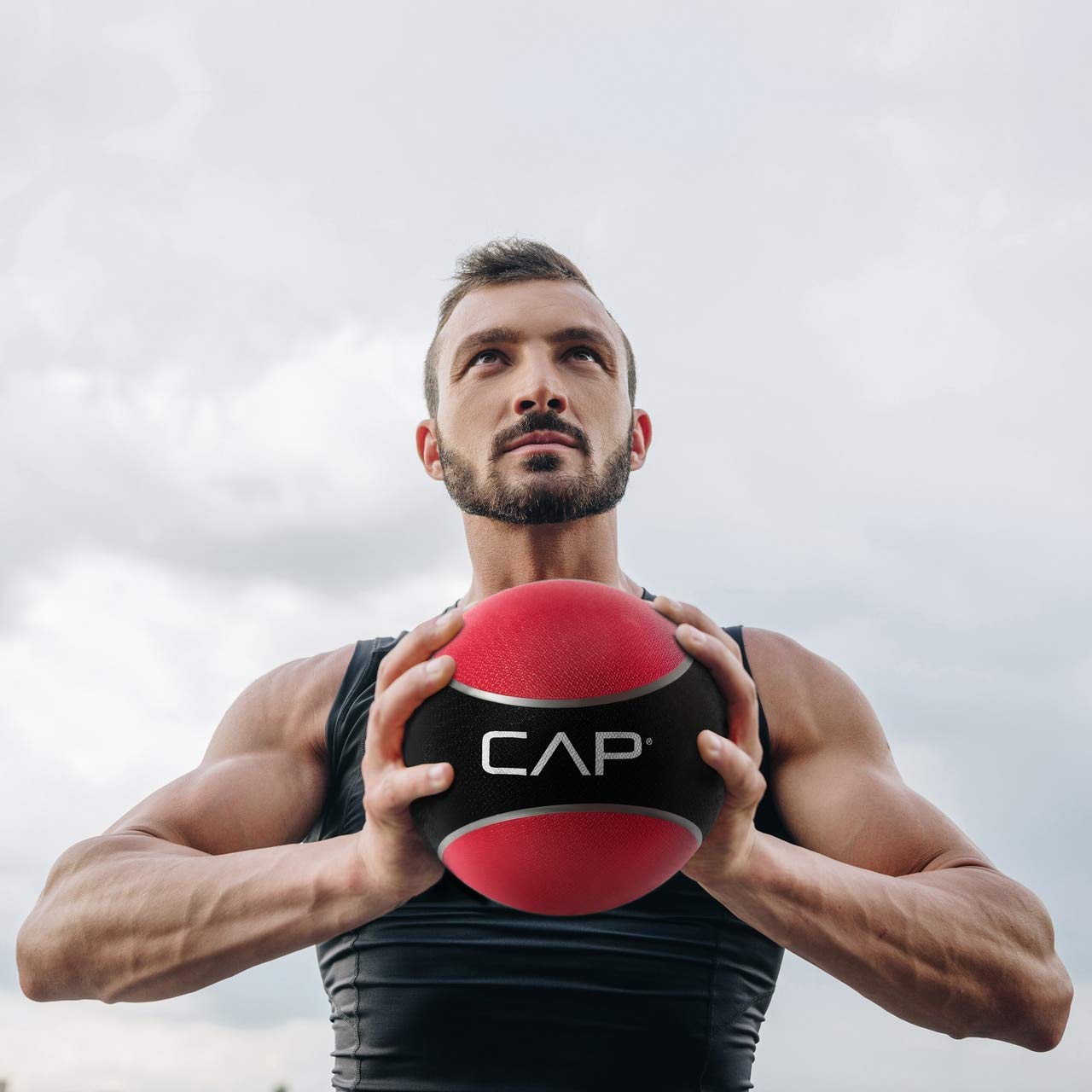 CAP Barbell Medicine & Exercise Ball - Durable Rubber & Consistent Weight Distribution; Comfort Textured Grip for Strength, Balance & Core Training, Multiple Choices Available