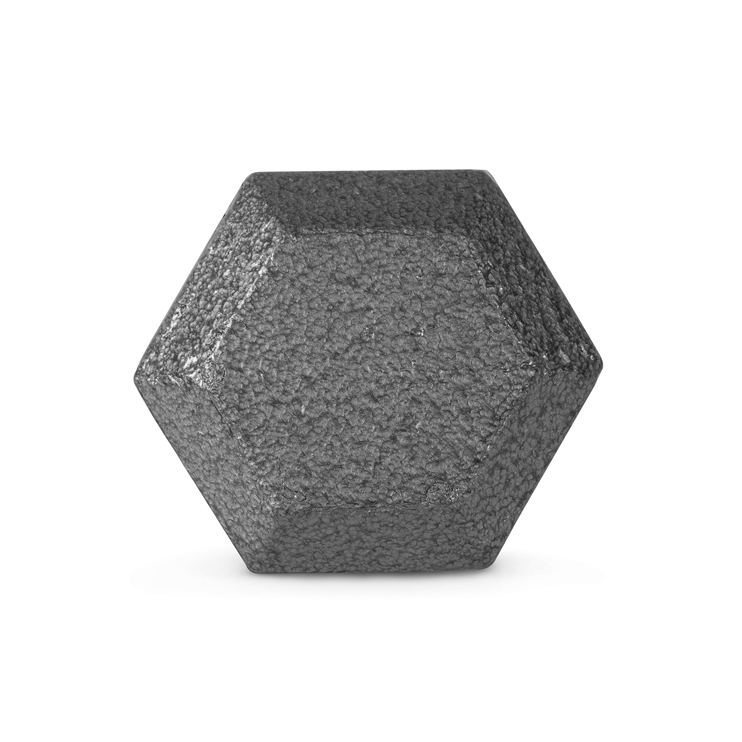 CAP Barbell Solid Hex Dumbbell, Single (60-Pound)