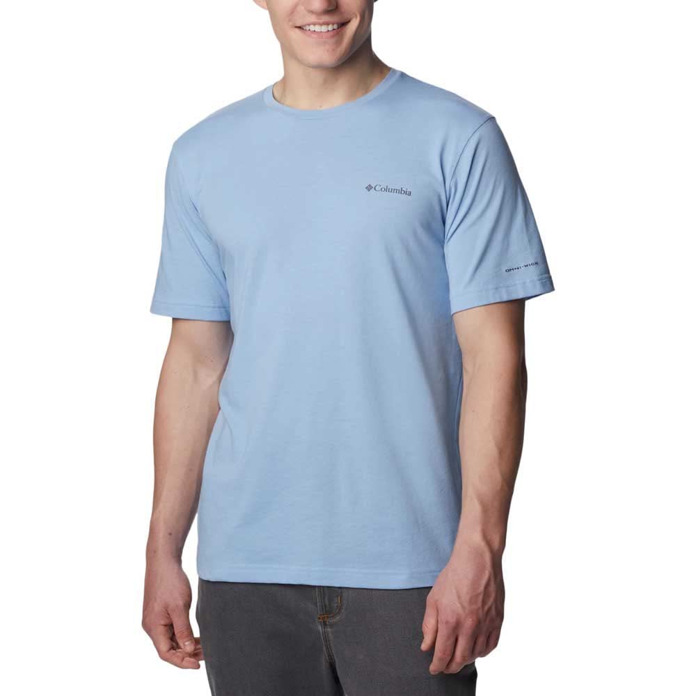 Columbia Men's Thistletown Hills Short Sleeve, Jet Stream, Large