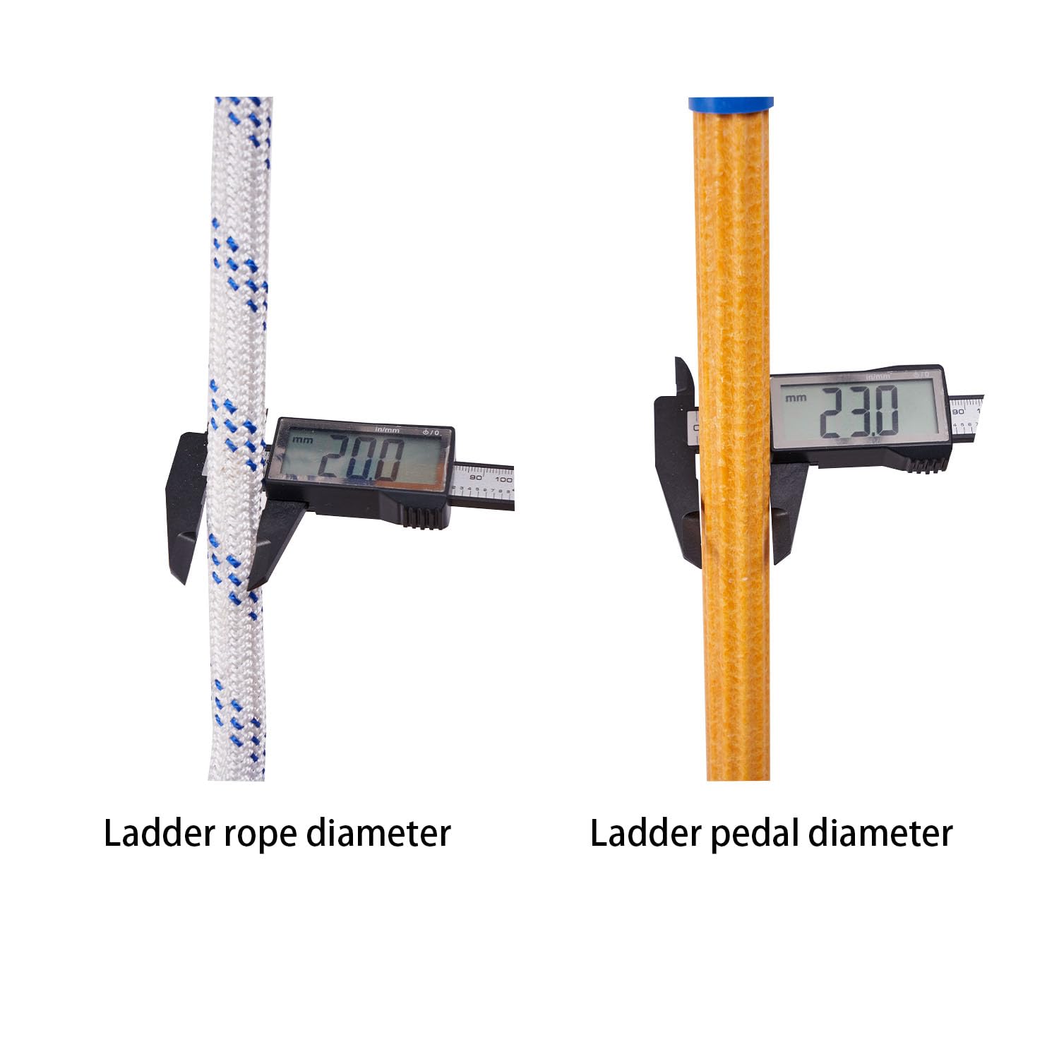 Fire Escape Ladder for Home 50ft Fire Emergency Ladders 6 Story 7 Story Safety Survival Ladders Rope Ladder Emergency Fire Must Haves House
