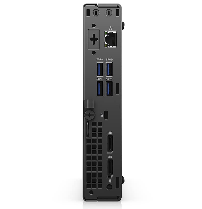 Dell OptiPlex 7080 MFF Business Micro Desktop Computer, Intel Hexa-Core i5-10500T up to 3.8GHz (Beat i7-8700T), 32GB DDR4 RAM, 1TB PCIe SSD, WiFi 6, Bluetooth 5.1, Weight Only 2.87lb, Windows 10 Pro