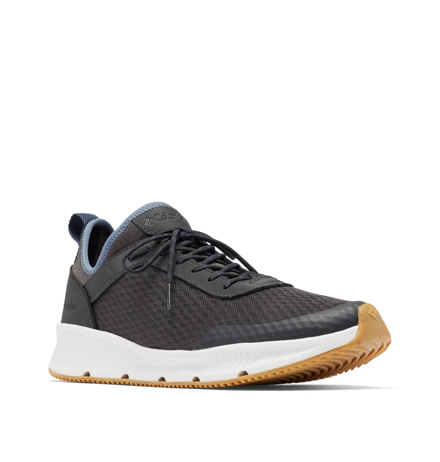 Columbia Mens Summertide Water Shoe, Black/Dark Stone, 11.5 US