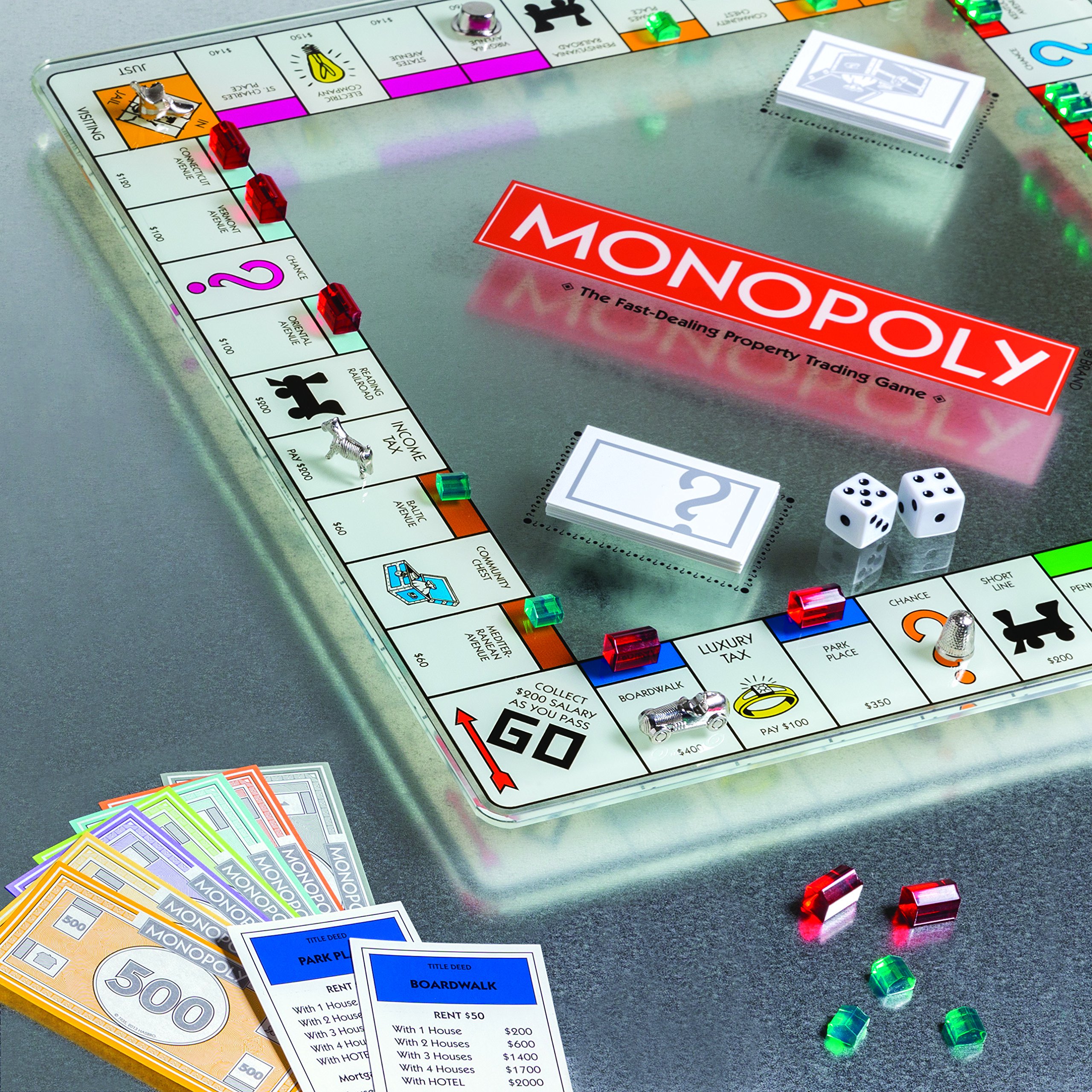 Monopoly Glass Edition by WS Game Company