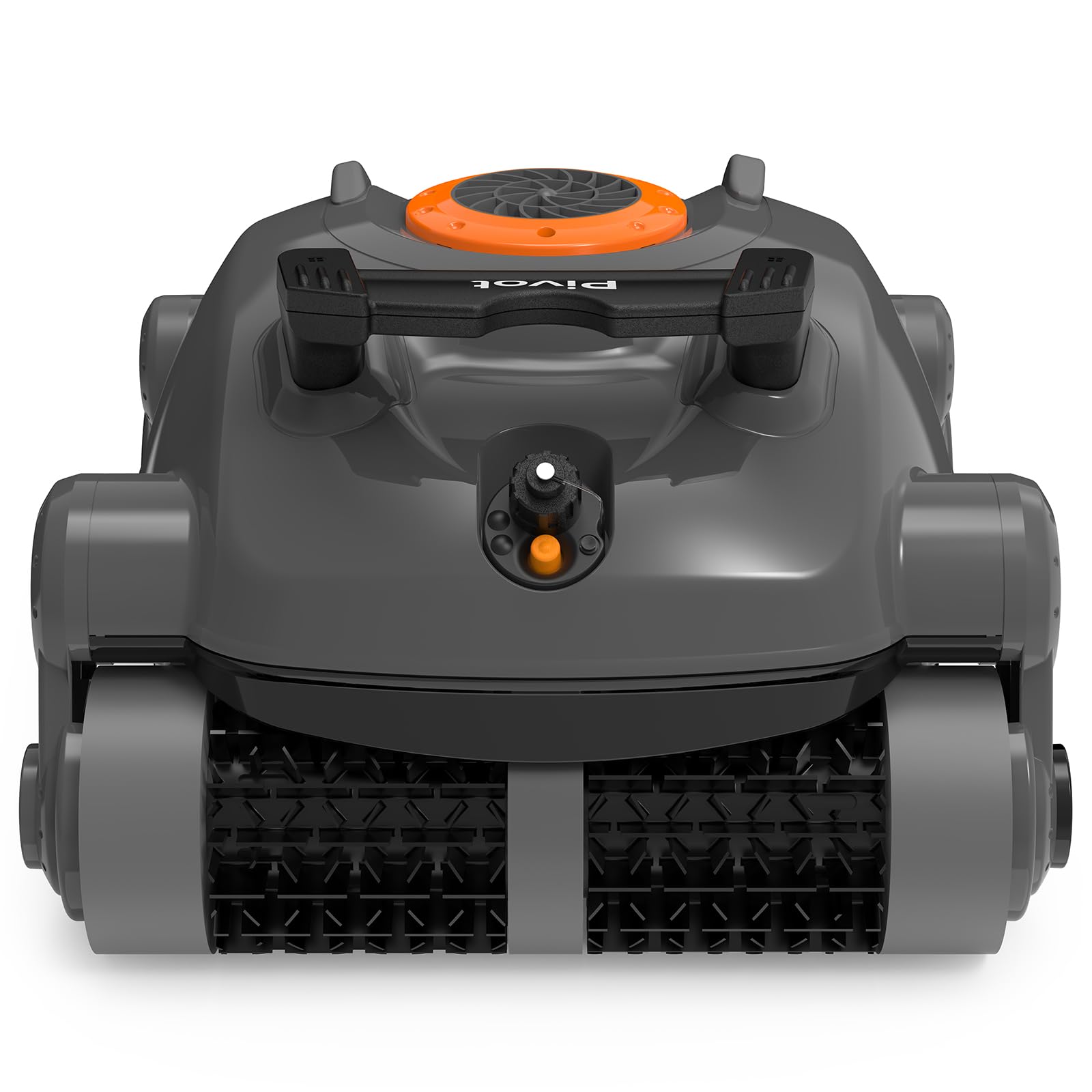 Gosvor Pivot Cordless Robotic Pool Cleaner, Wall Climbing, Triple-Motor, Extended Battery Life, Self-Parking, Automatic Pool Vacuum for Inground &Above Ground Pools Up to 65 FT in Length,Grey