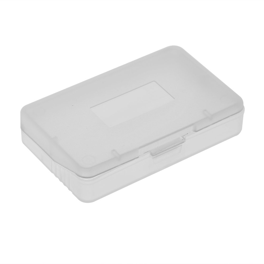 Yunir 10 Pcs Game Case, Cartridge Game Case Transparent Anti Dust Cover for Game Boy Advance GBA 2.56 x 1.57 x 0.31inch Size
