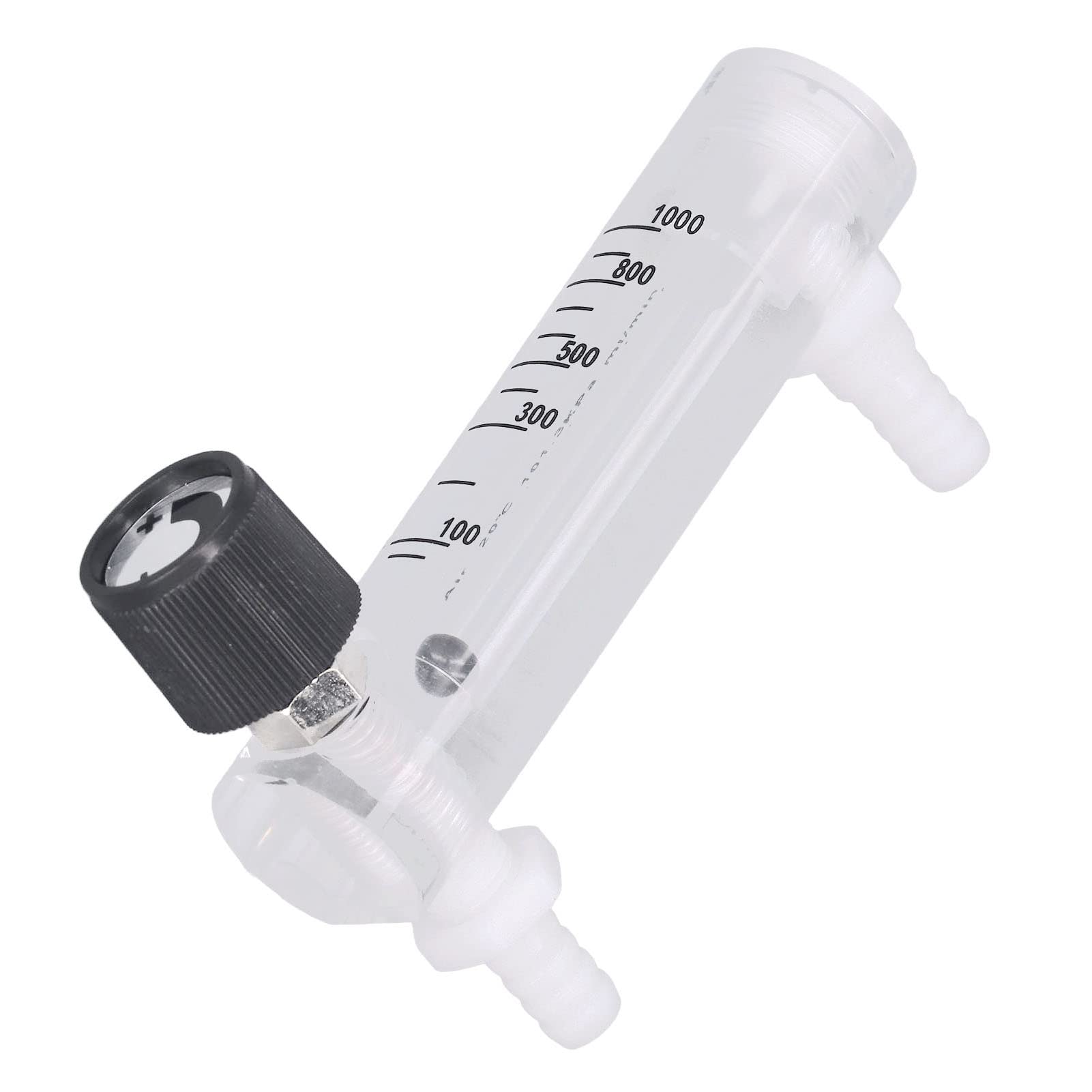 Gas Meter Tester, Gas Meter Tester Air Adjustable Panel Measure Control Flowmeter 10β1000ml / Min for Oxygen Air Gas, Science Lab Flowmeters