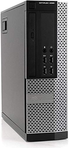 Dell Optiplex 9020 Small Form Factor Desktop PC, Intel Core i7-4770, 16GB Ram, 2TB SATA Drive + 512GB SSD WiFi, DVD-RW, 24-inch LCD, Windows 10 Pro (Renewed)