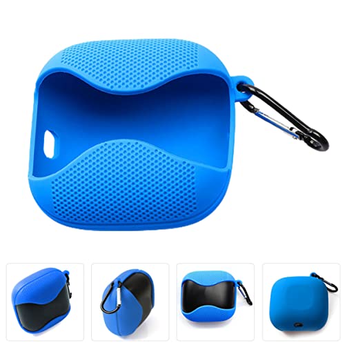 Gatuida ser of 3 Earbud Case Cover Anti- Lost Earbud Case Shockproof Earbud Case Carrying Case Carabiner Earphone Carrying