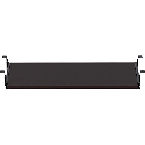 Lorell Essentials Keyboard Tray, 26" x 15" x .08", Espresso