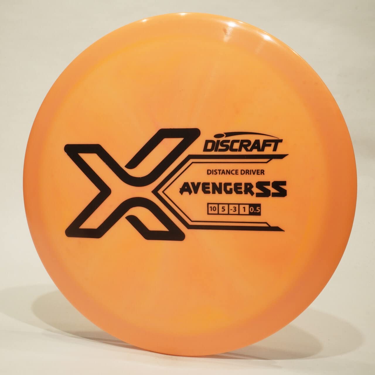 Discraft Avenger SS (X Line) Driver Golf Disc, Pick Weight/Color [Stamp & Exact Color May Vary] Yellow 160-166 Grams