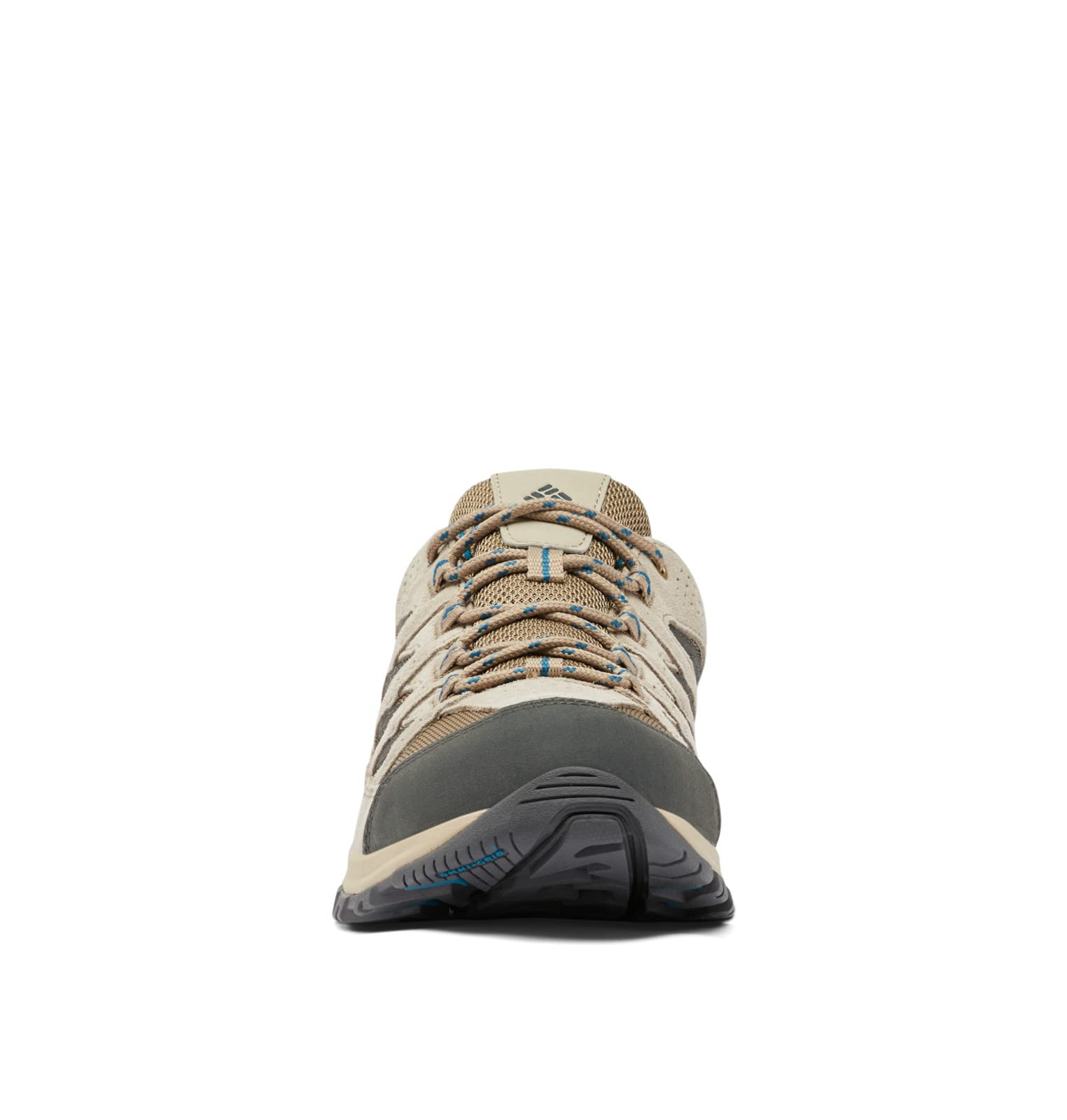 Columbia Women’s Crestwood Waterproof Hiking Shoe, Pebble/Lagoon, 10