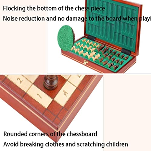 Chess Set Chess Board with Game Board Interior for Storage Chess Set