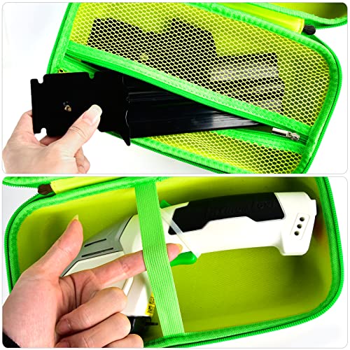 PAIYULE Hedge Trimmer Case Compatible with Sun Joe HJ604C/ for WORKPRO Cordless Grass Shear/Shrubber Handheld Trimmer, Grass Clippers Storage Holder Bag for Battery and Charger(Box Only