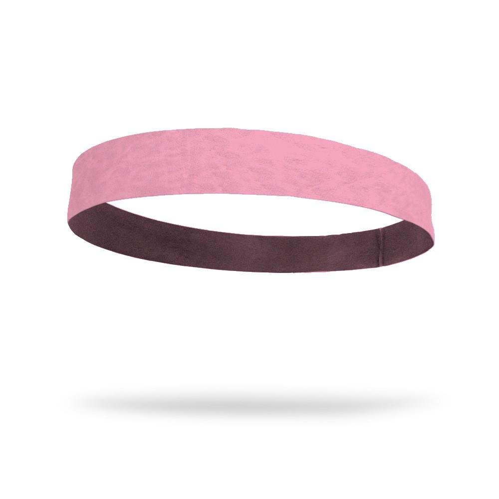 Bondi Band 2ā Unisex Pink Flatback Headband - Great for Running, Walking, Crossfit, Skiing, Workouts | Light Weight & Super Absorbent - One Size for All