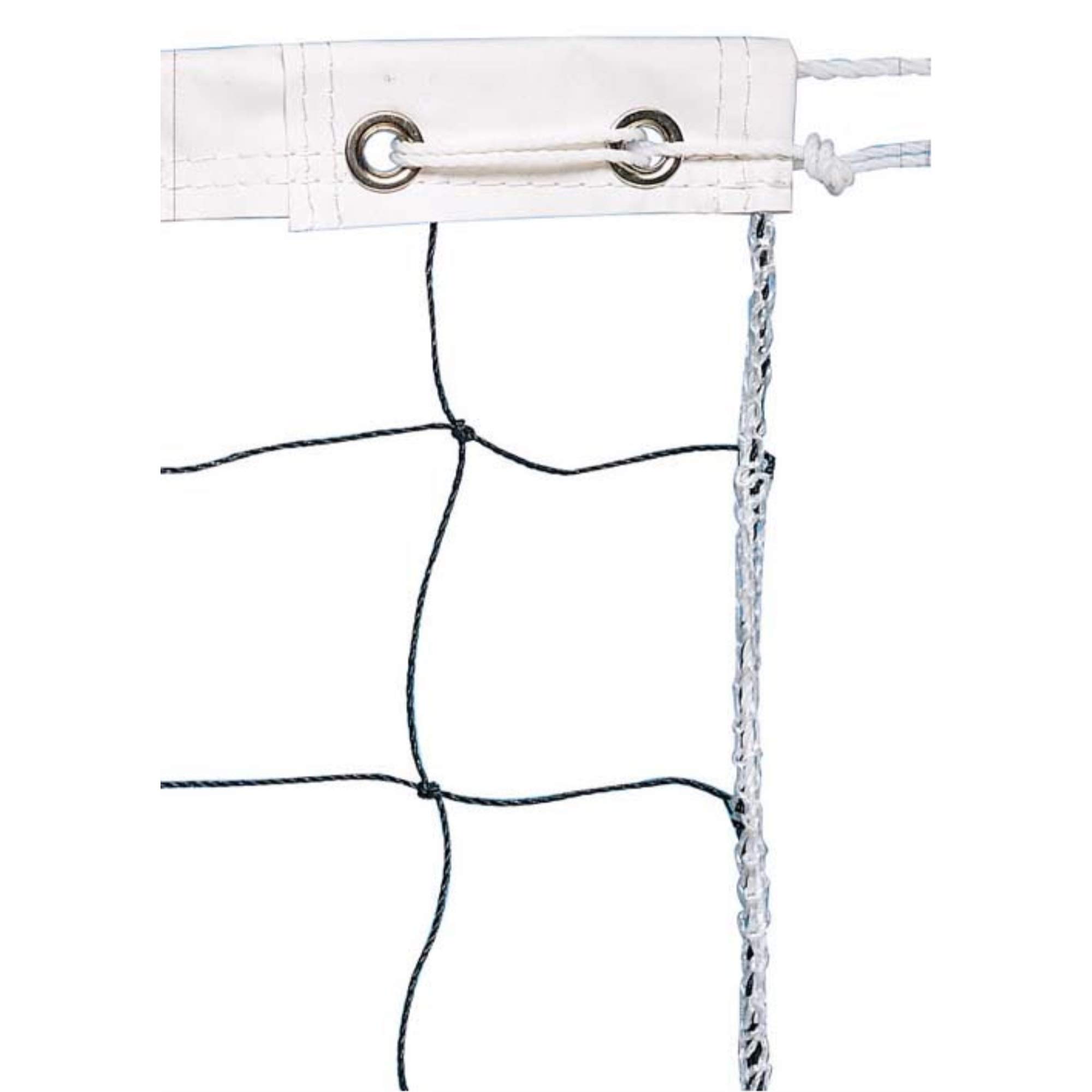 Champion Sports Braided Volleyball Nets, White, 32 x 3-Feet