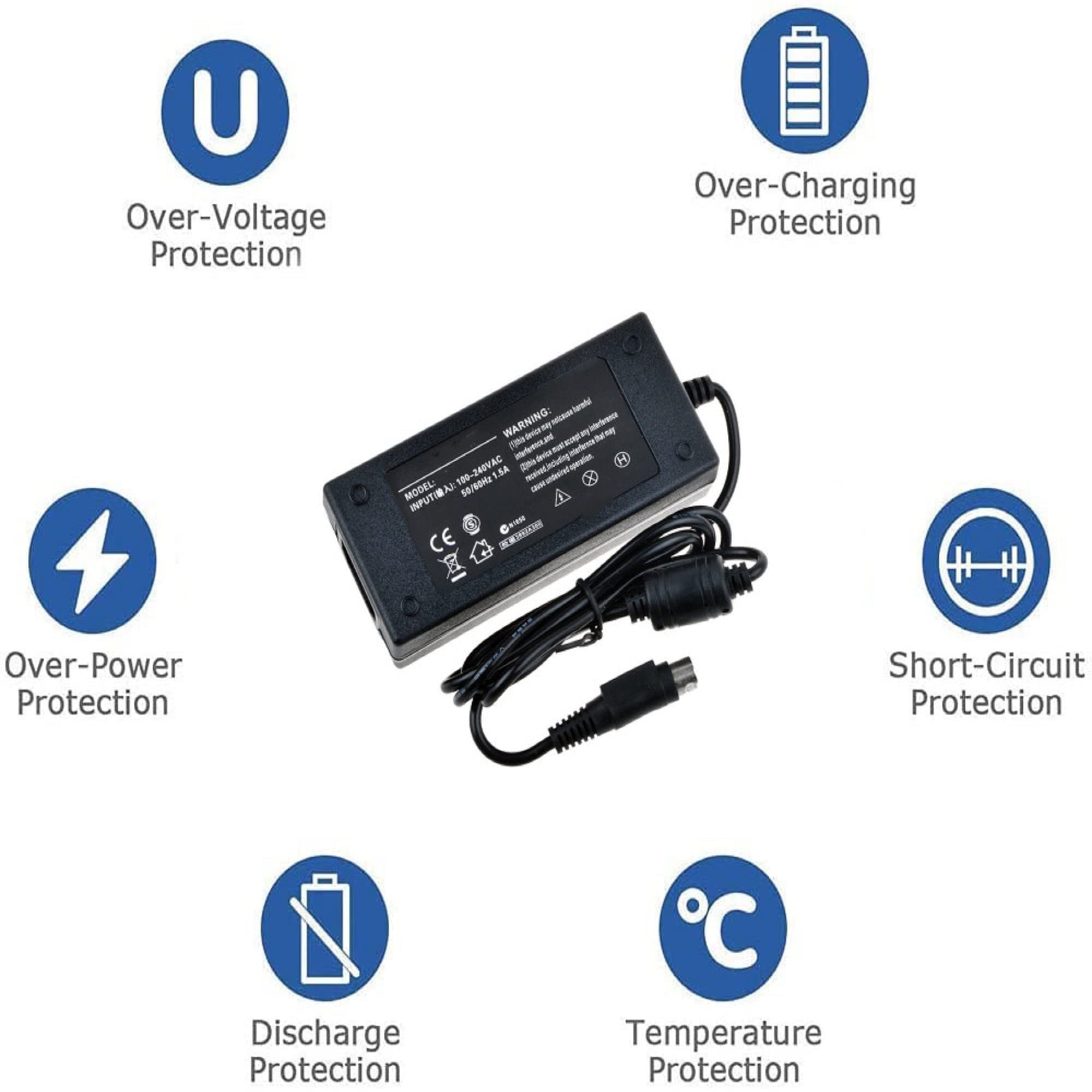 Digipartspower AC/DC Adapter for iRobot Roomba 760 761 770 780 595 585 Power Supply Cord Mains