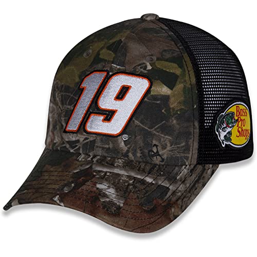 Checkered Flag Sports 2023 Martin Truex Jr Camo Hat - NASCAR Adjustable Automotive Racing Mesh Baseball Cap