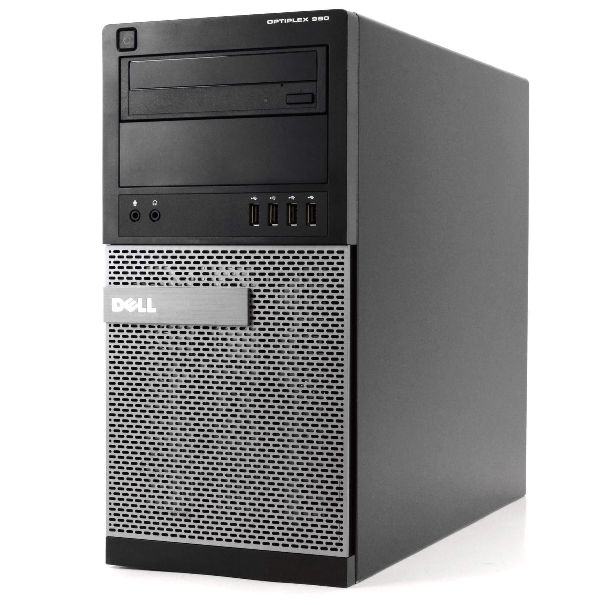 Dell Optiplex 990 Desktop Computer (Intel Quad-Core i7-2600 up to 3.4GHz, 16GB RAM, 2TB HDD, WiFi, VGA, DisplayPort, (Tower w/ HDMI), Windows 10 Professional - (Renewed)