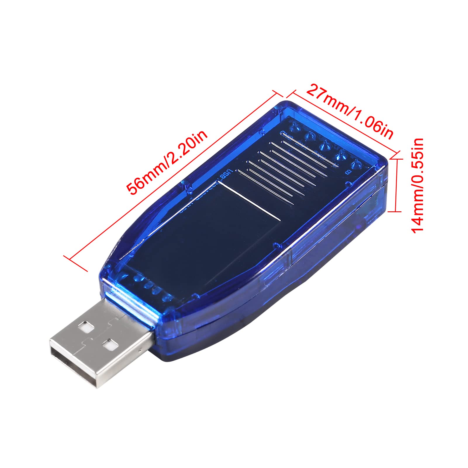 DWEII 2PACK USB to RS485 RS232 Converter with CH340 chip Upgrade Protection RS485 Converter Compatibility V2.0 Standard RS-485 A Connector Board