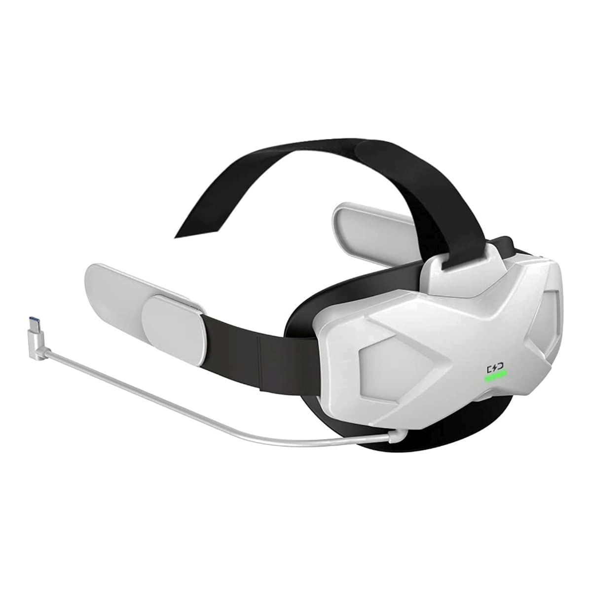 Elite Head Strap for Oculus Quest 2,5000 mAh Fast Charging VR Power Adjustable Head Strap Replacement with Enhanced Support and Comfort in VR Accessories for Meta Quest 2 SYXUPAP