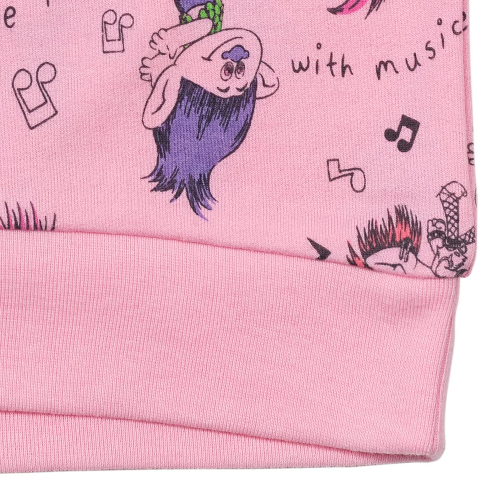 DreamWorks Trolls Poppy Toddler Girls Sweatshirt Pink 3T