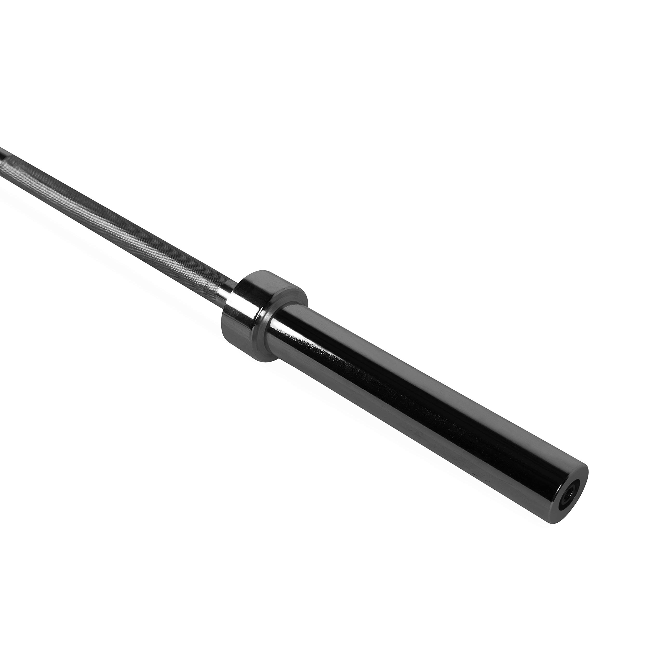 CAP Barbell 6-Foot Solid Olympic Bar, Chrome (2-Inch)